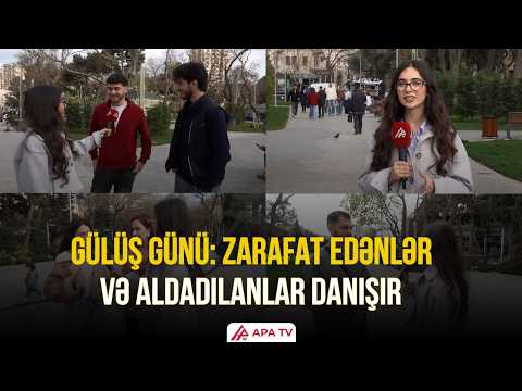 1 Aprel zarafatları: İnsanlar bir-birini necə aldadır? | SualımızVar