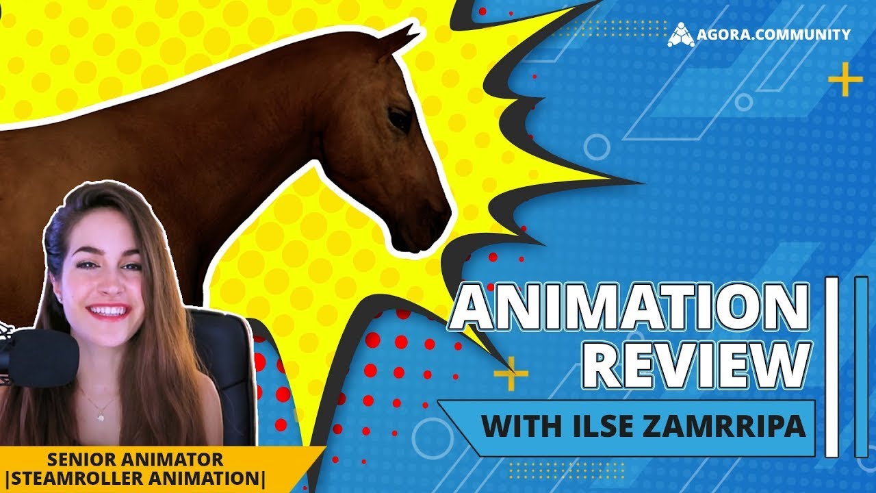 Maintaining Balance in a Horse Walk Cycle | Animation Review - YouTube
