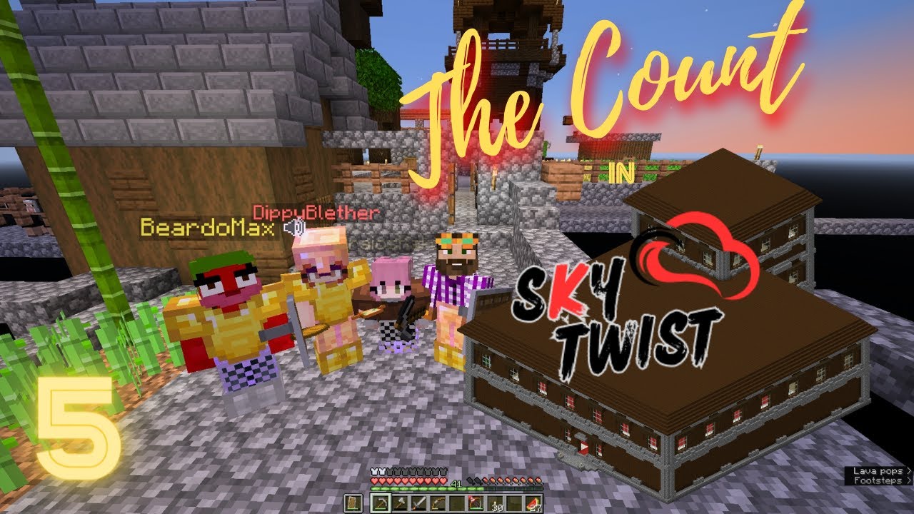 Minecraft Twist Life: Sky - The Woodland Mansion - YouTube