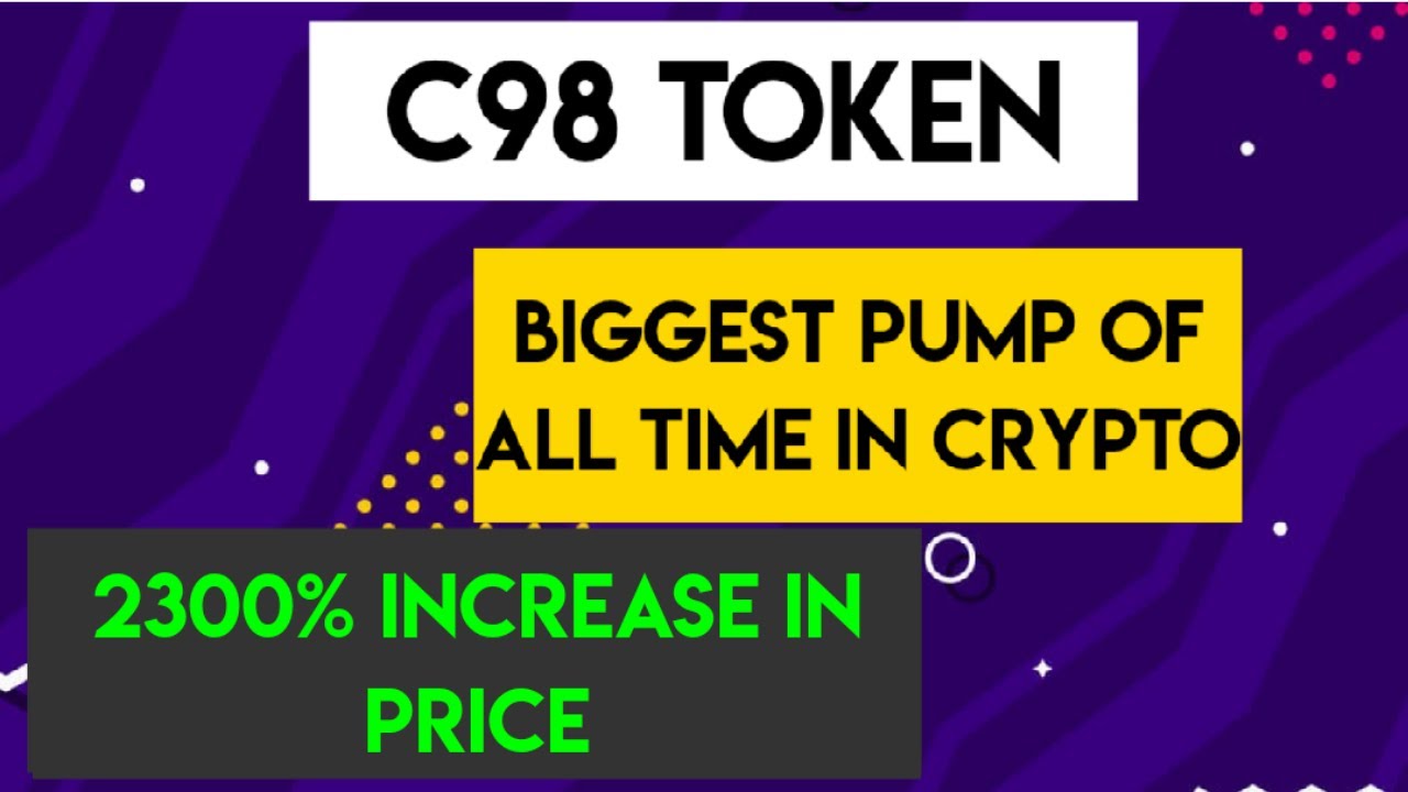 c98 coin Massive pump in crypto market | 2300% price increase - YouTube
