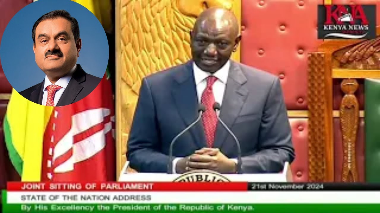 PRESIDENT RUTO GETS EMOTIONAL AS HE DELIVERS NEWS OF ADANI'S ARREST TO ...