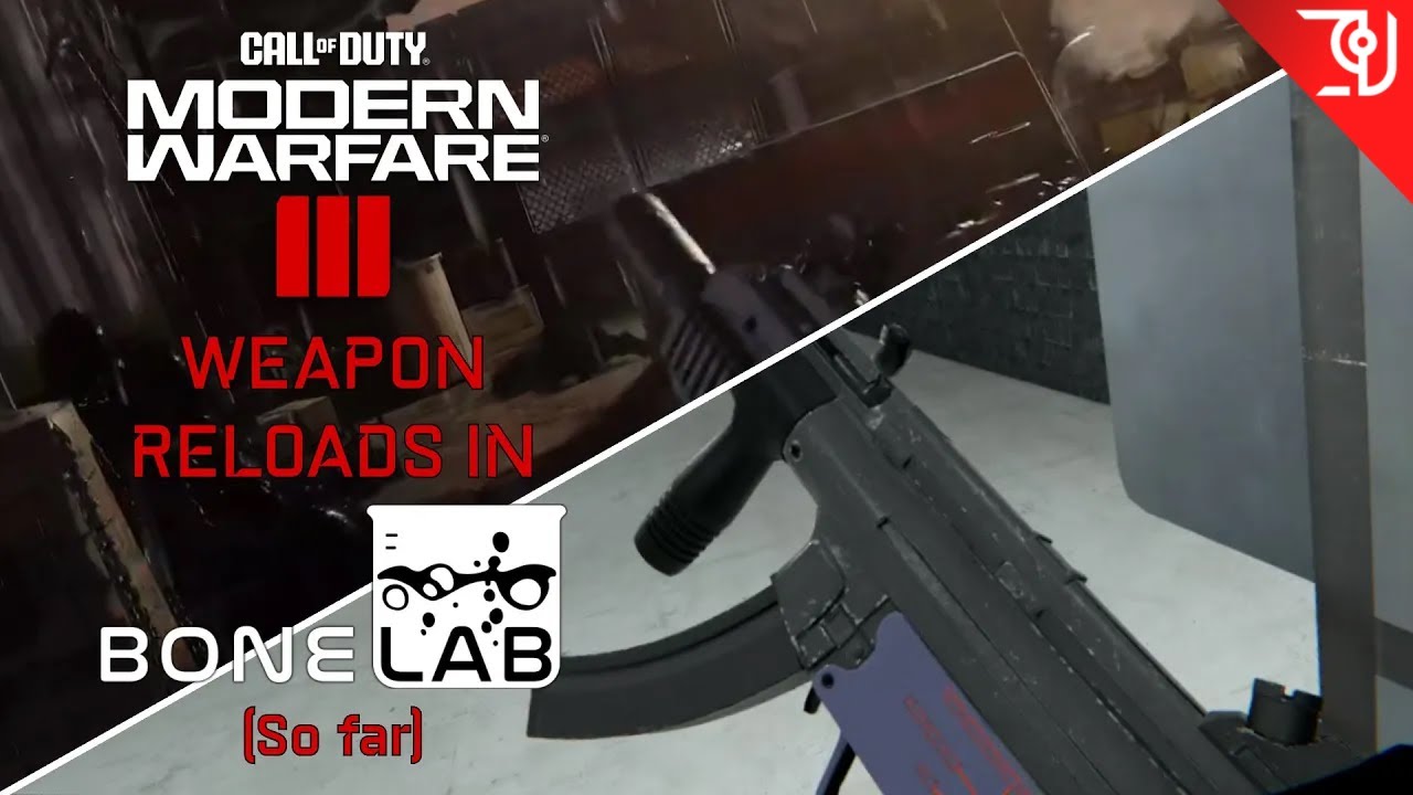 Call of Duty Modern Warfare III Weapon Reloads in Bonelab (So far ...