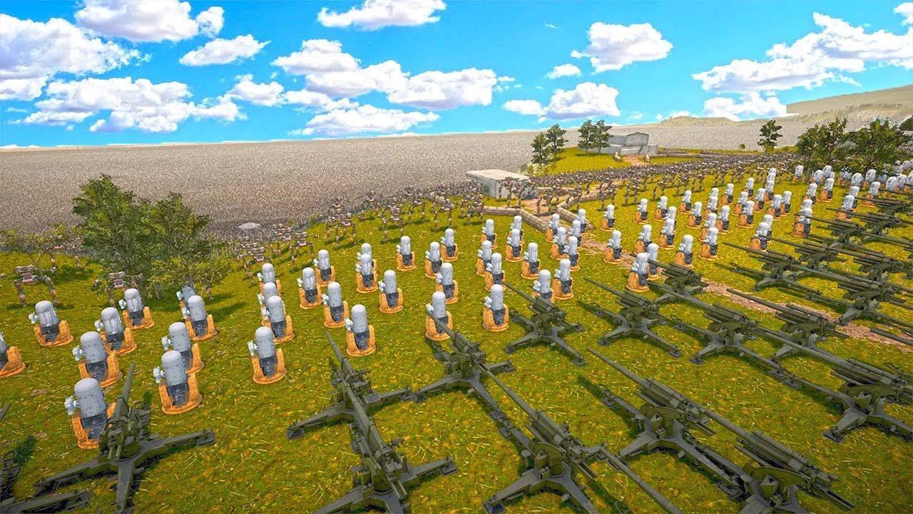 GIANT MACHINES vs UNDEAD EVILS Epic Clash in Ultimate Epic Battle ...