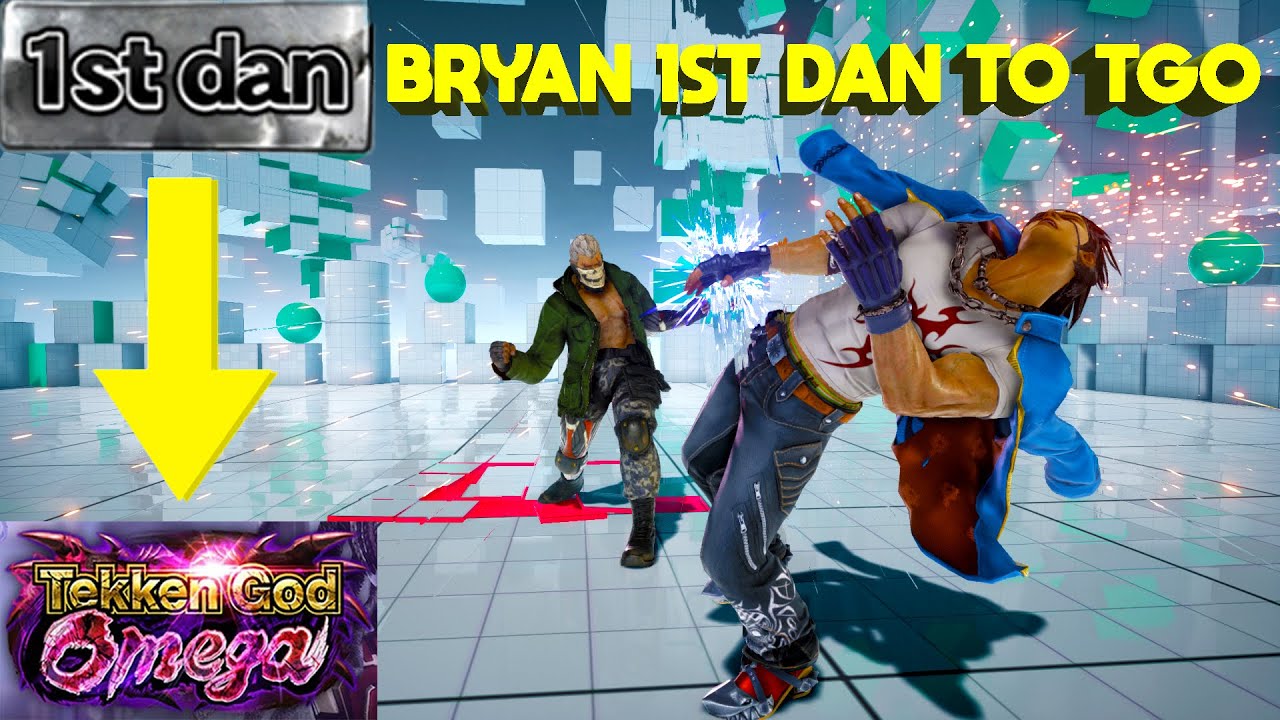 Tekken 7 Bryan 1st Dan to TGO - Succeeding & Ranking up Bryan Online ...