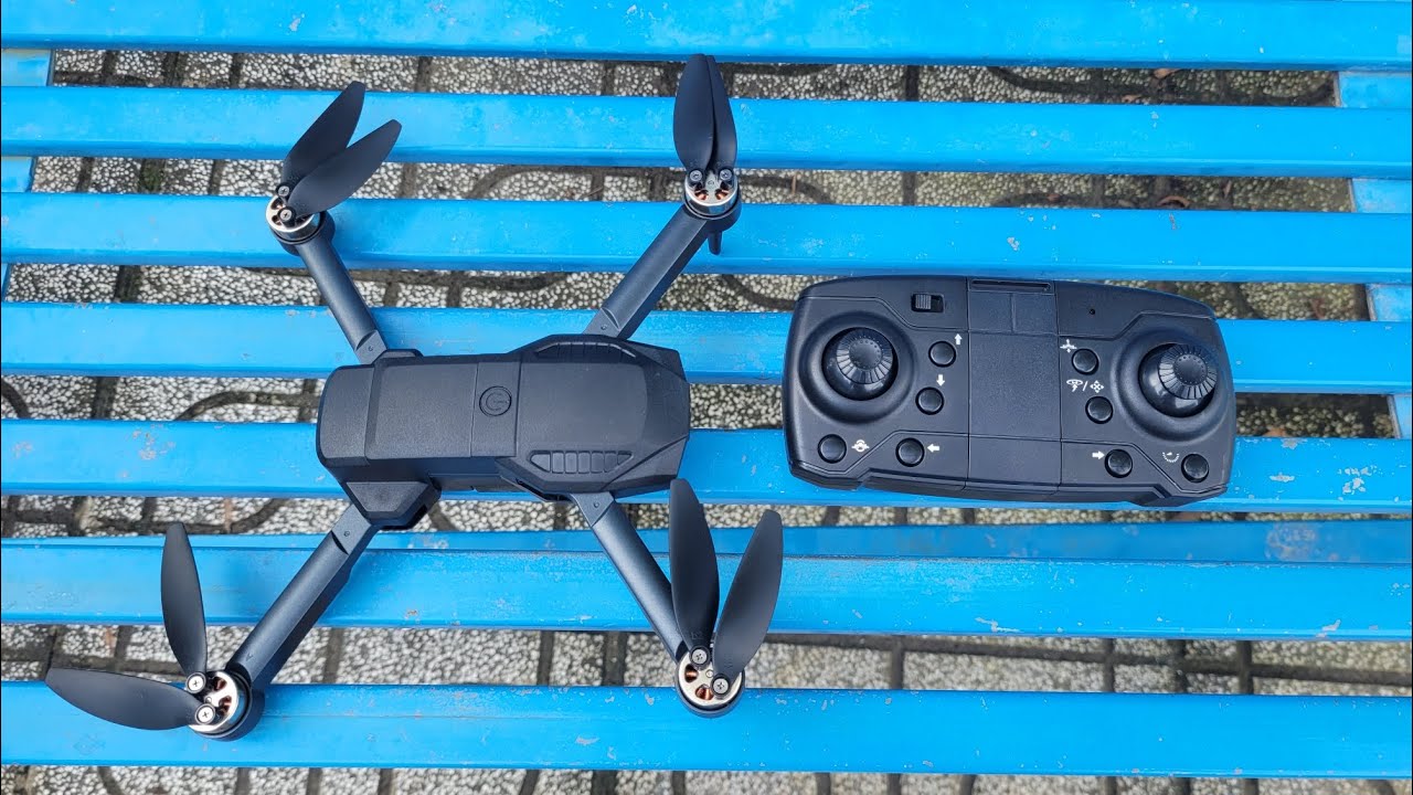 Mở Hộp Review Flycam F198 Động Cơ Không Chổi Than - YouTube