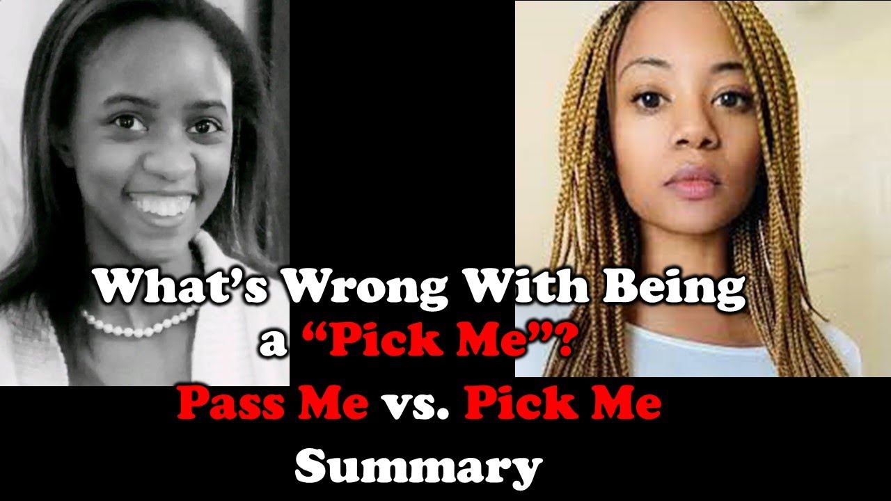 Final Thoughts on Being a "Pick Me" - YouTube