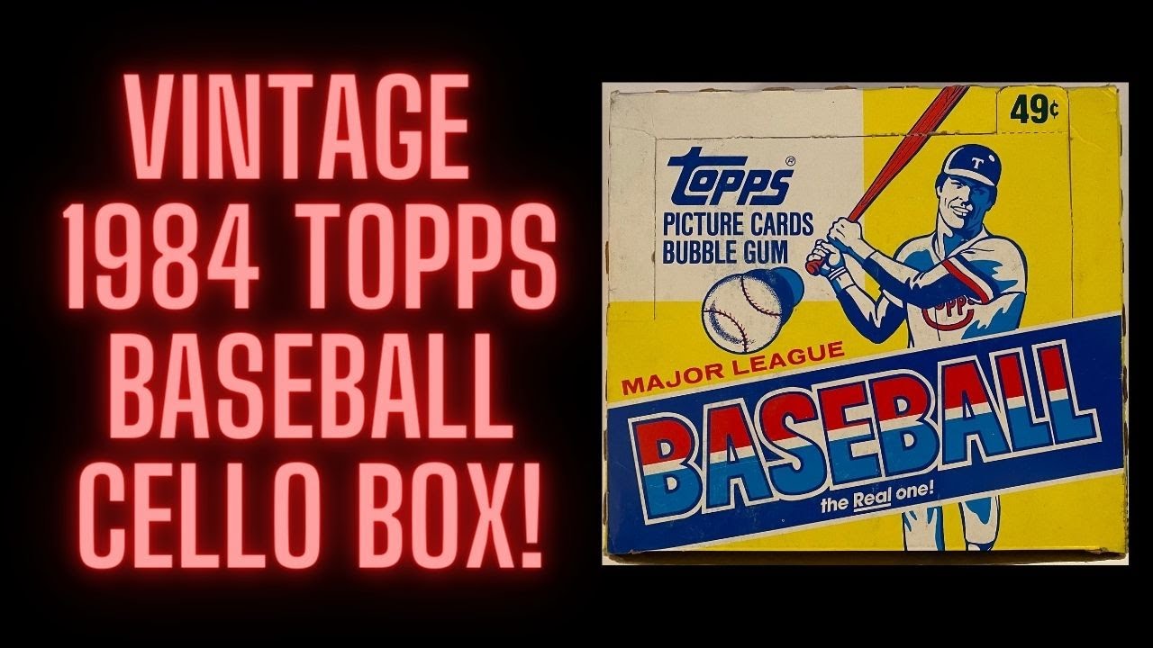 I PURCHASED A VINTAGE 1984 TOPPS CELLO BOX PREVIOUSLY OWNED BY A FORMER ...