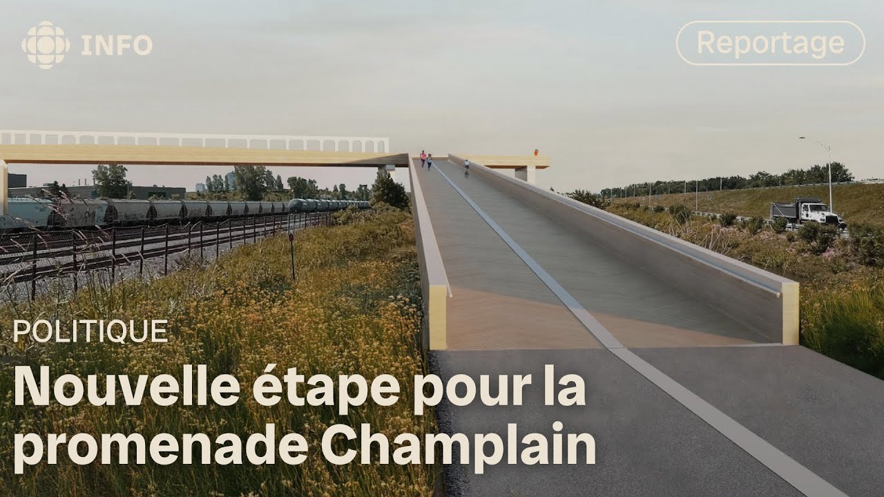 Dévoilement de la phase 4 de la promenade Samuel-De Champlain - YouTube