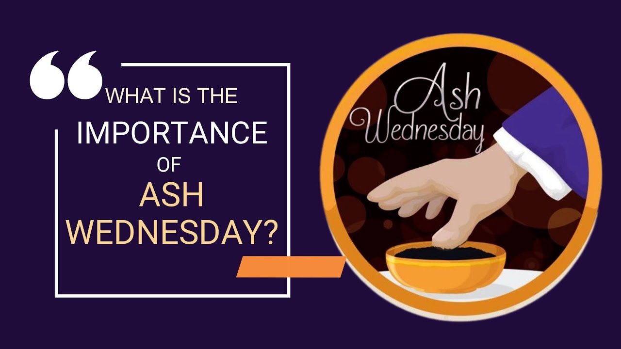 What is the Importance of Ash Wednesday? || Mathew Antony || RAHAI ...