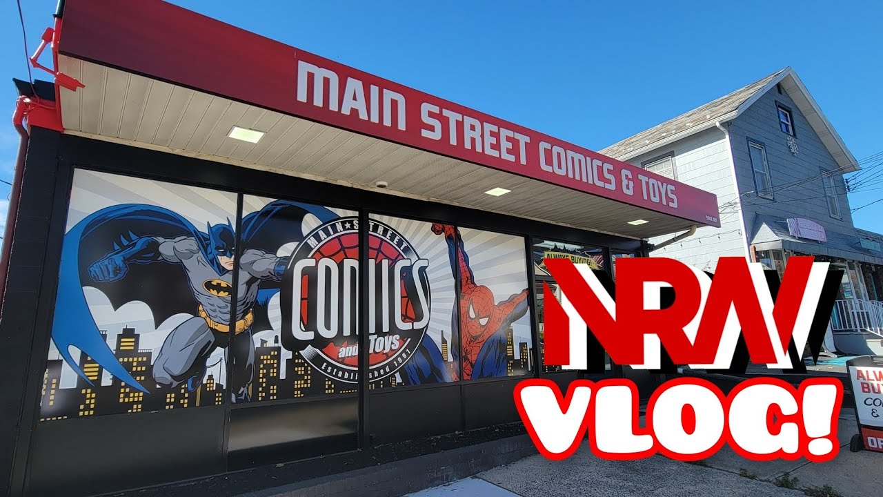Main Street Comics! Milltown, New Jersey! A NRW VLOG! New & Retro ...