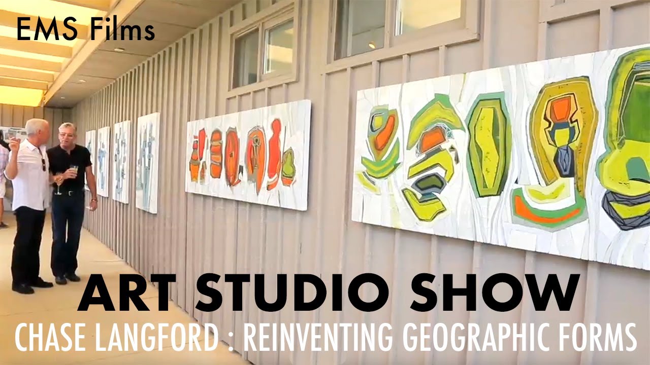 ABSTRACT ARTIST : CHASE LANGFORD : REINVENTING GEOGRAPHIC FORMS - YouTube