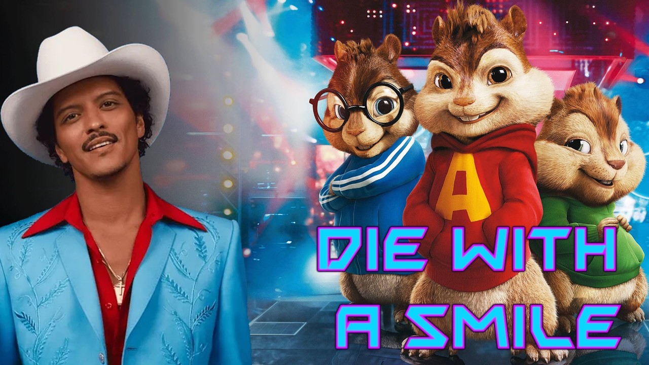 Die With A Smile (chipmunks version) - Lady Gaga and Bruno Mars - YouTube