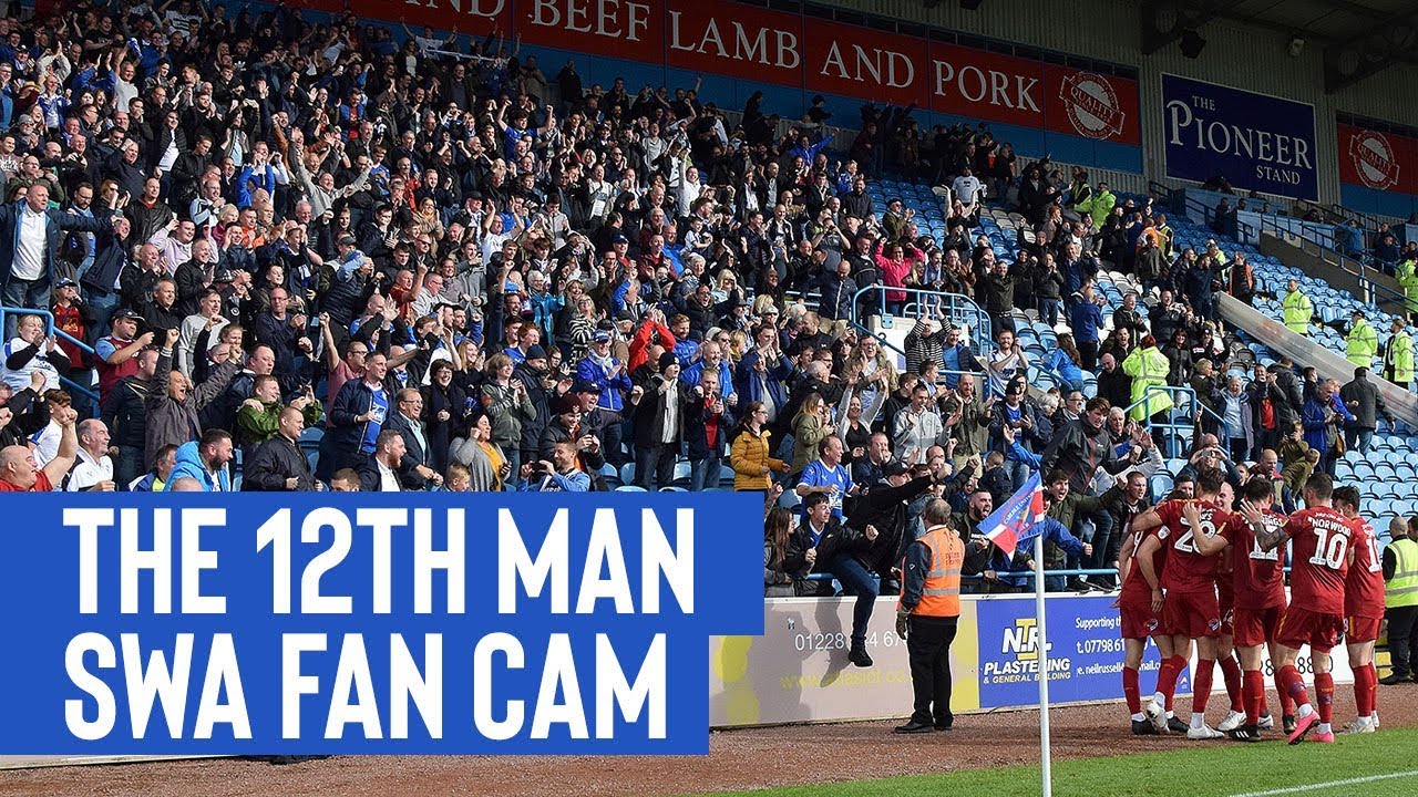 The 12th Man | SWA at Carlisle United - Fan Cam - YouTube