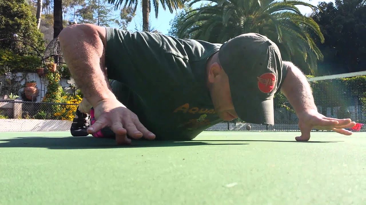 One finger, open hand, thumb push ups. - YouTube