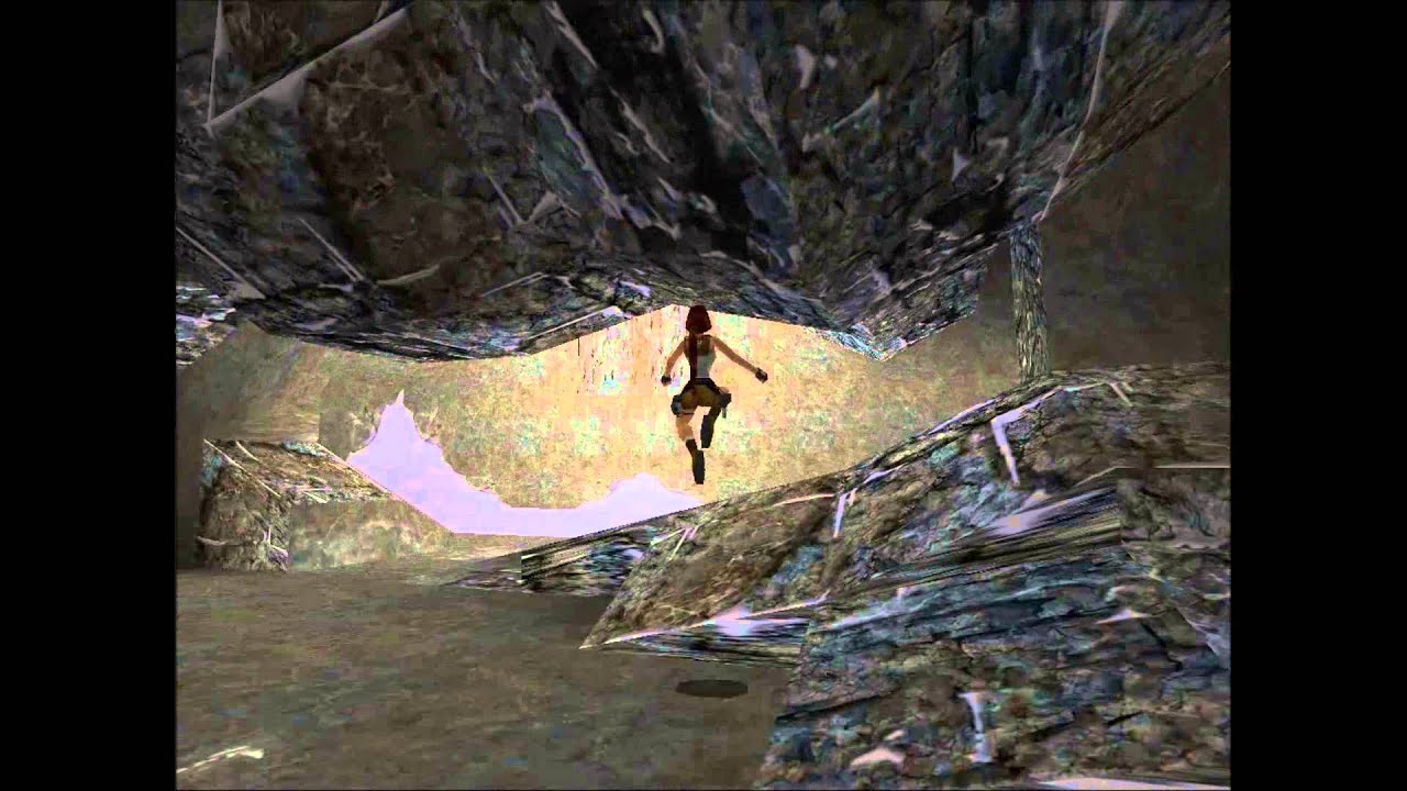 Tomb Raider 1 Glidos Gameplay With Texture Patch - YouTube