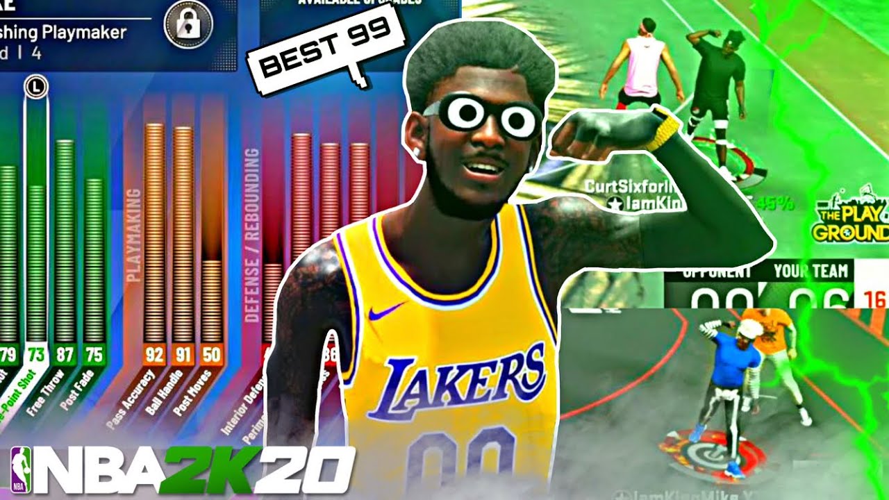 I HIT 99 OVERALL ON THE BEST 2-WAY SLASHING PLAYMAKER BUILD IN NBA 2K20 ...