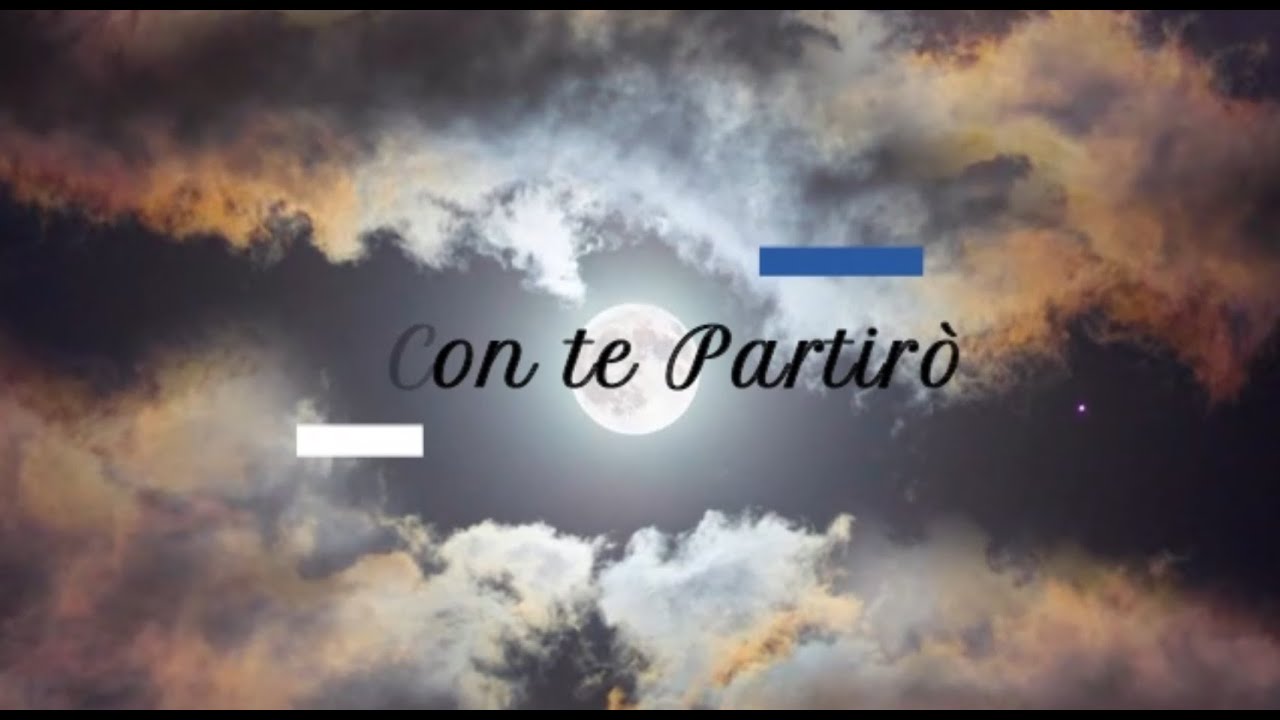 Con te Partiró. Ópera Pop Italiana. Valeria Buschi. - YouTube