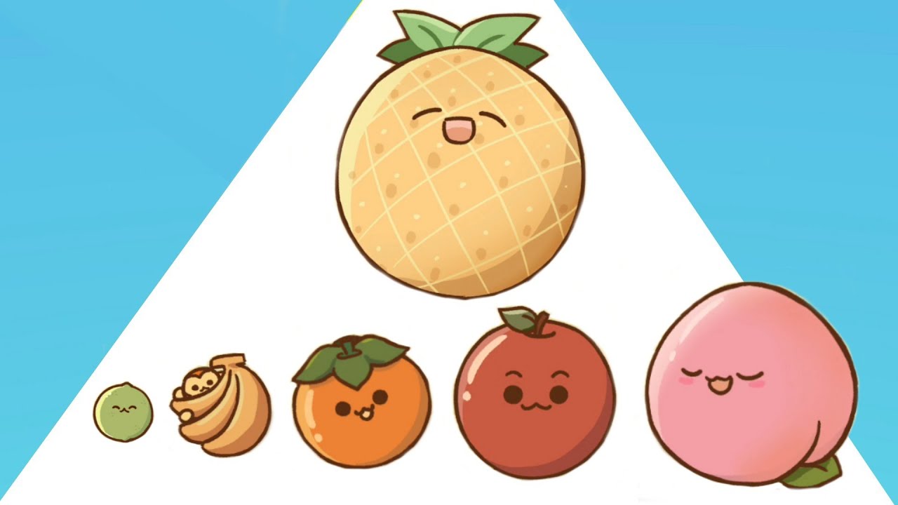 Watermelon Game : Monkey Land ASMR Gameplay - YouTube