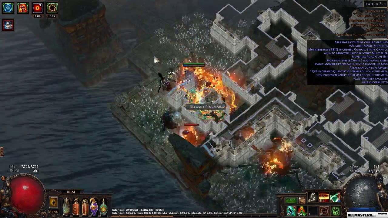 Path of Exile 3.1 | T15 Sunken City Map and Boss - YouTube