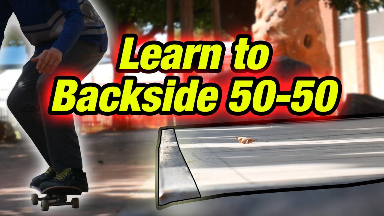 How to BACKSIDE 5050 Grind | POV Skateboard Lesson - YouTube