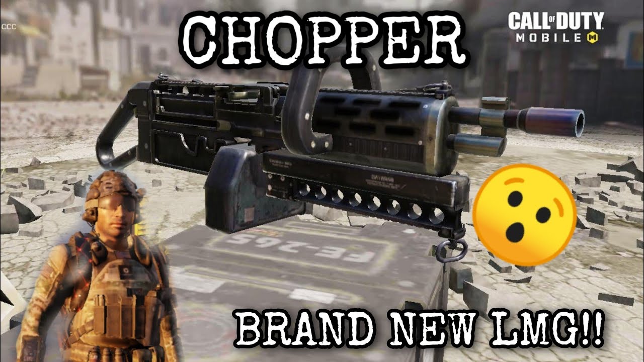 BRAND NEW WEAPON "CHOPPER" IN CALL OF DUTY MOBILE🇲🇾 - YouTube