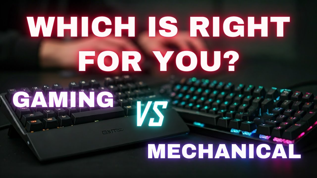 Gaming Keyboard vs Mechanical Keyboard Which is Right for You - YouTube