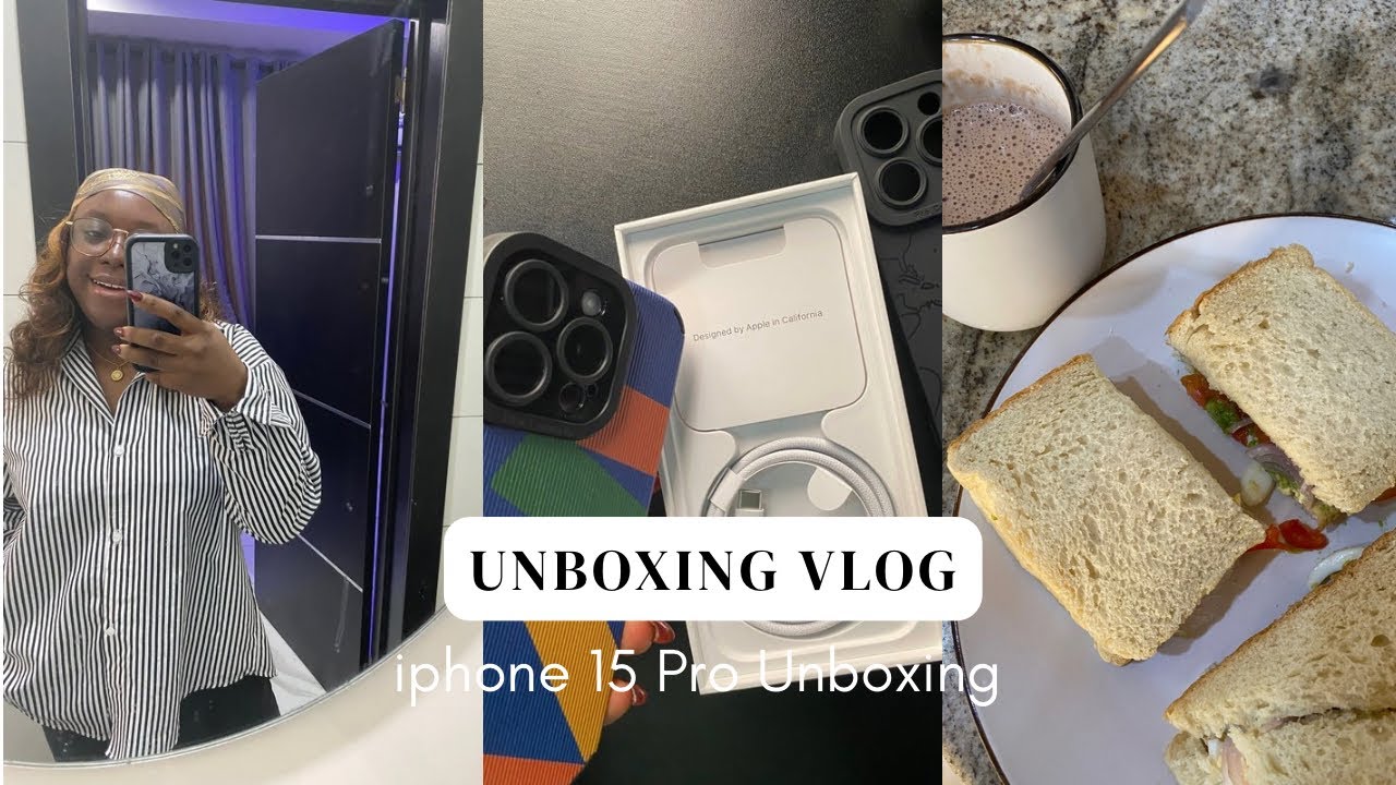 iPhone 15 Pro Unboxing + Market Runs + Making Breakfast and More to ...