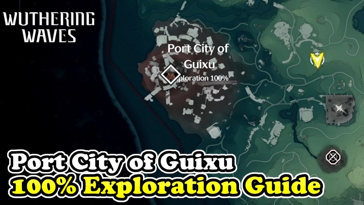 Port City of Guixu 100% Exploration Guide Wuthering Waves Port City of Guixu All Chests ...