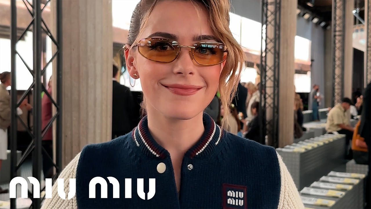 Miu Miu SS25 Show | Front Row Interviews - YouTube