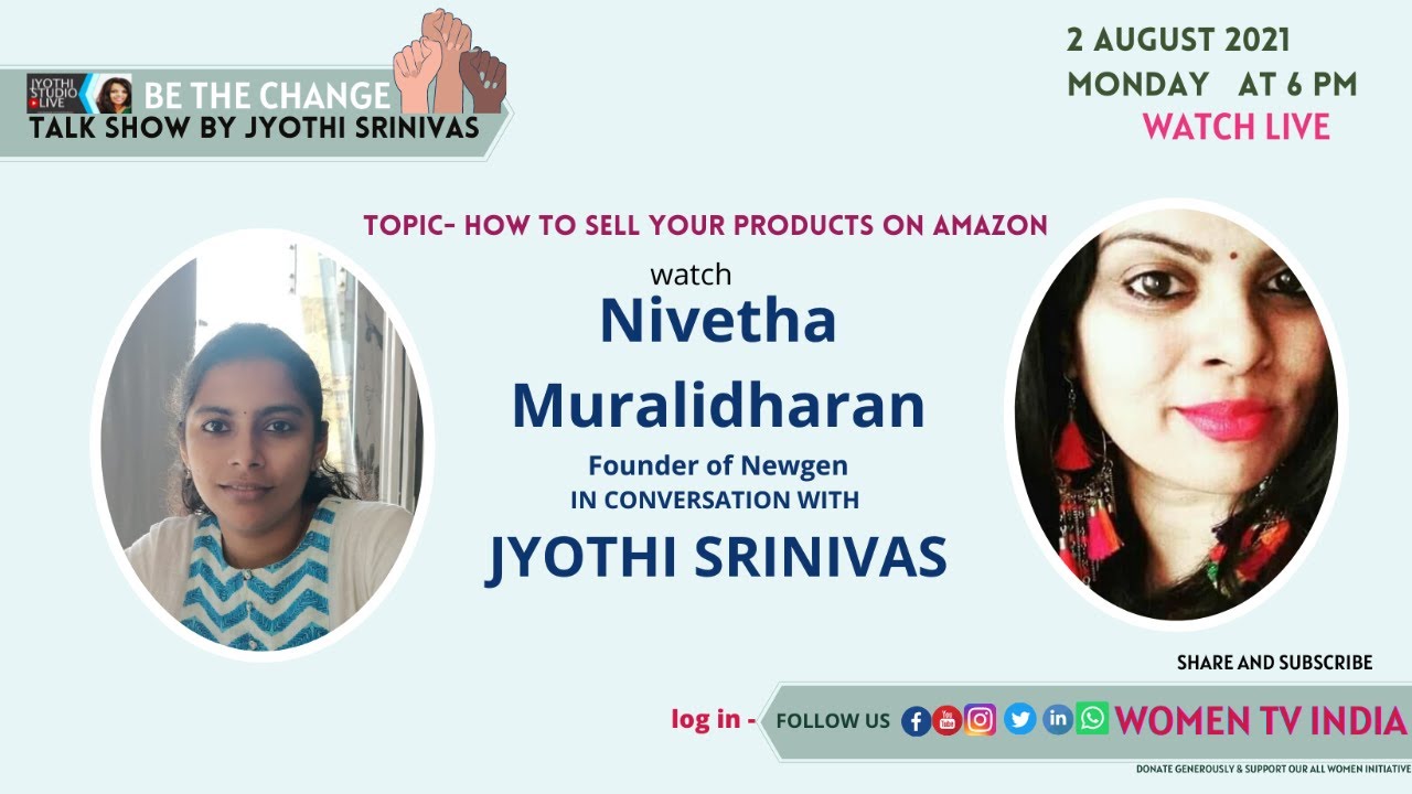 watch Nivetha Muralidharan in conversation with Jyothi srinivas # ...