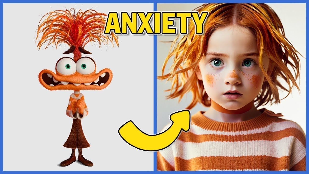INSIDE OUT 2: Animation Movie Characters As Human Teenagers 🙆🏼‍♂️🙋🏼 ...