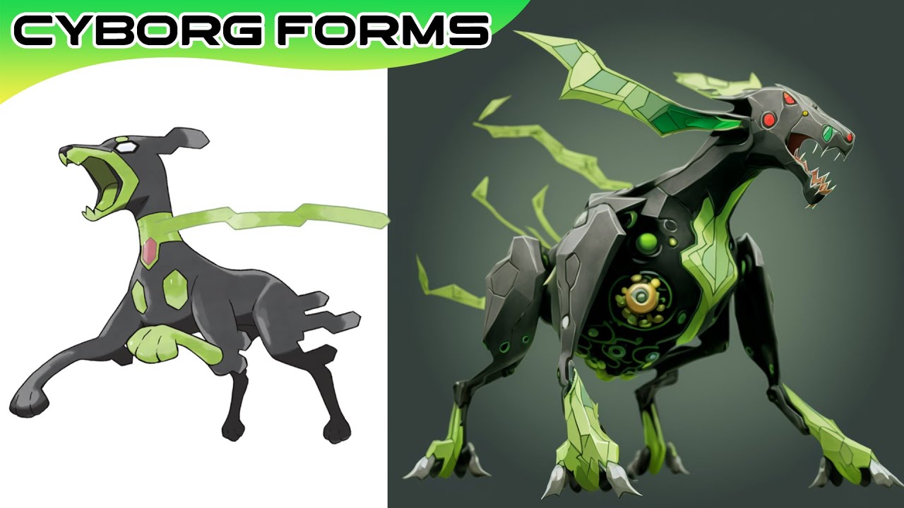 What If All Legendary & Mythical Pokémon turn into Robot - Cyborg Part ...