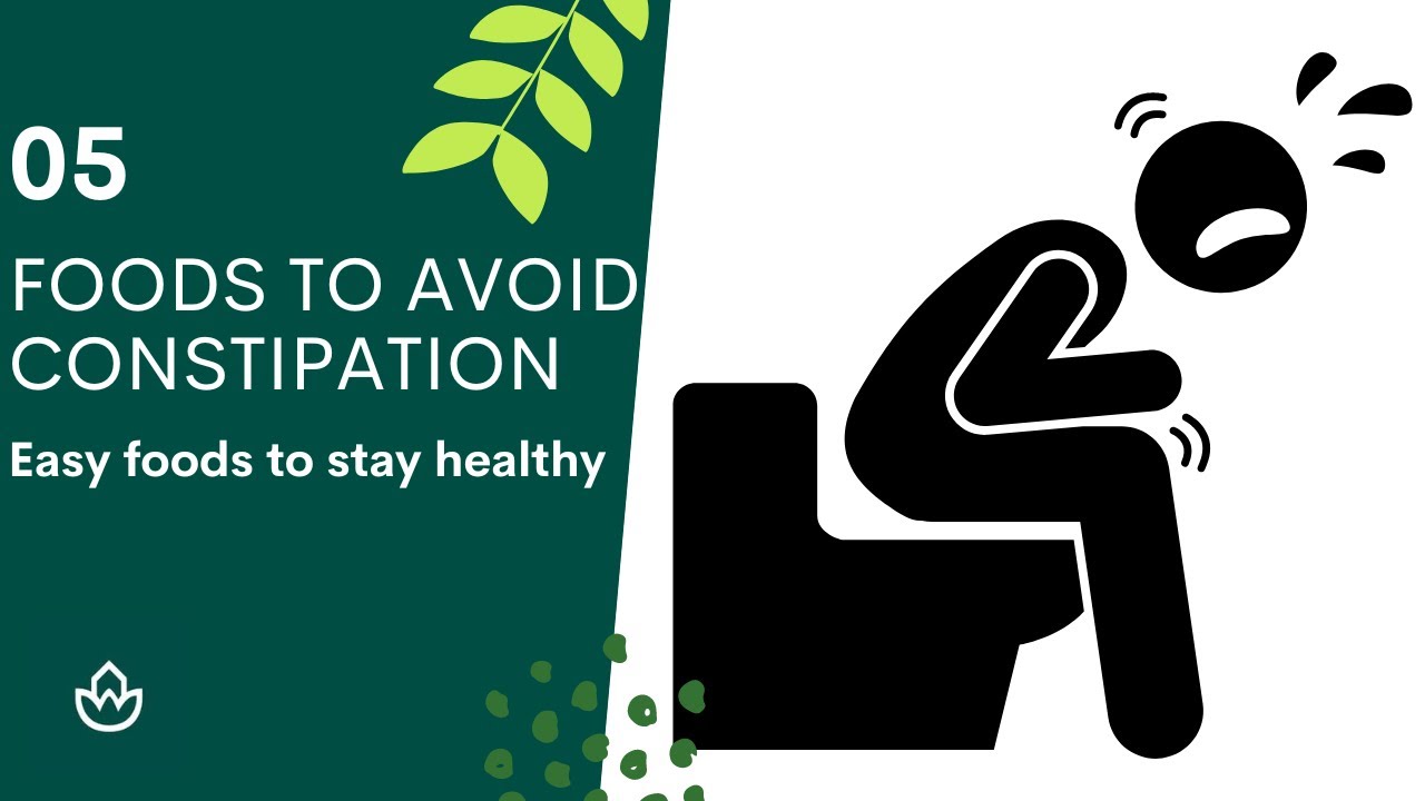 5 Foods To Avoid Constipation - YouTube