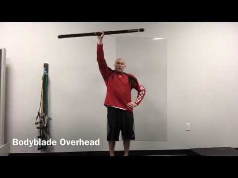 Bodyblade Overhead - YouTube