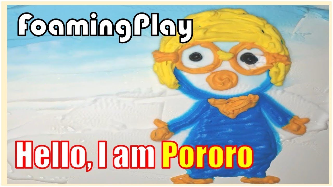 PORORO Drawing │How to draw │뽀롱뽀롱 뽀로로 그리기 │PORORO│FoamingPlay - YouTube