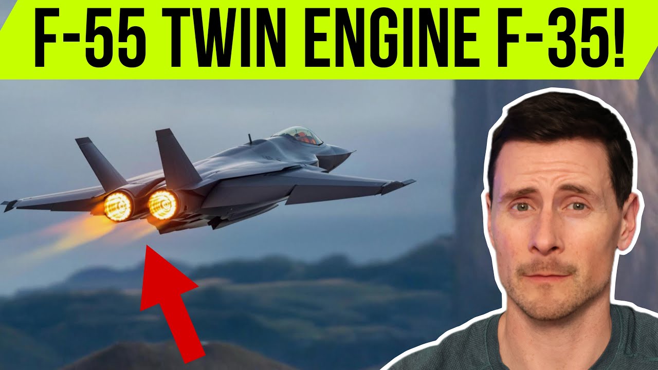 Fighter Pilot Reacts to the TWIN ENGINE F-35! The F-55 - YouTube