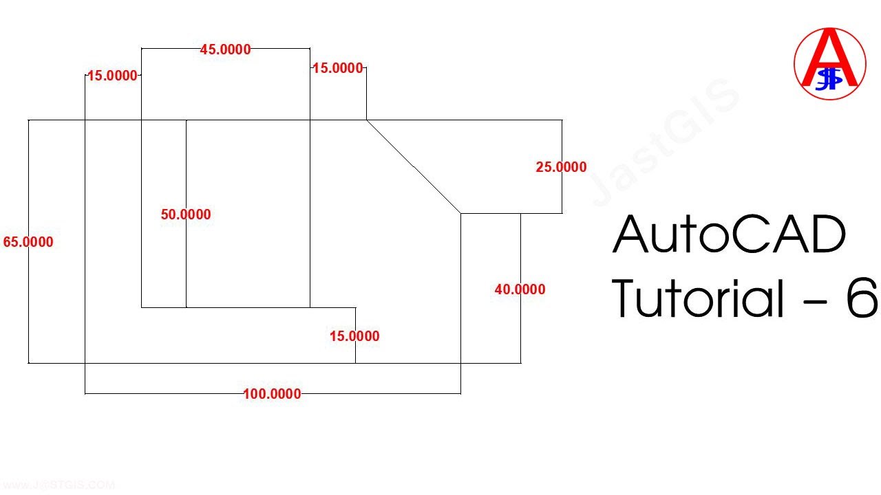 AutoCAD Tutorial - 6 - YouTube