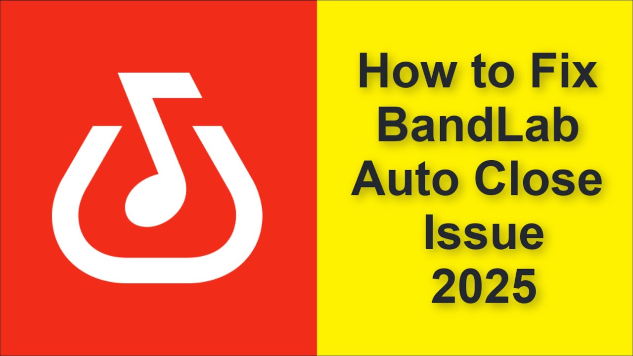 How to Fix BandLab App Auto Close Issue 2025 - YouTube