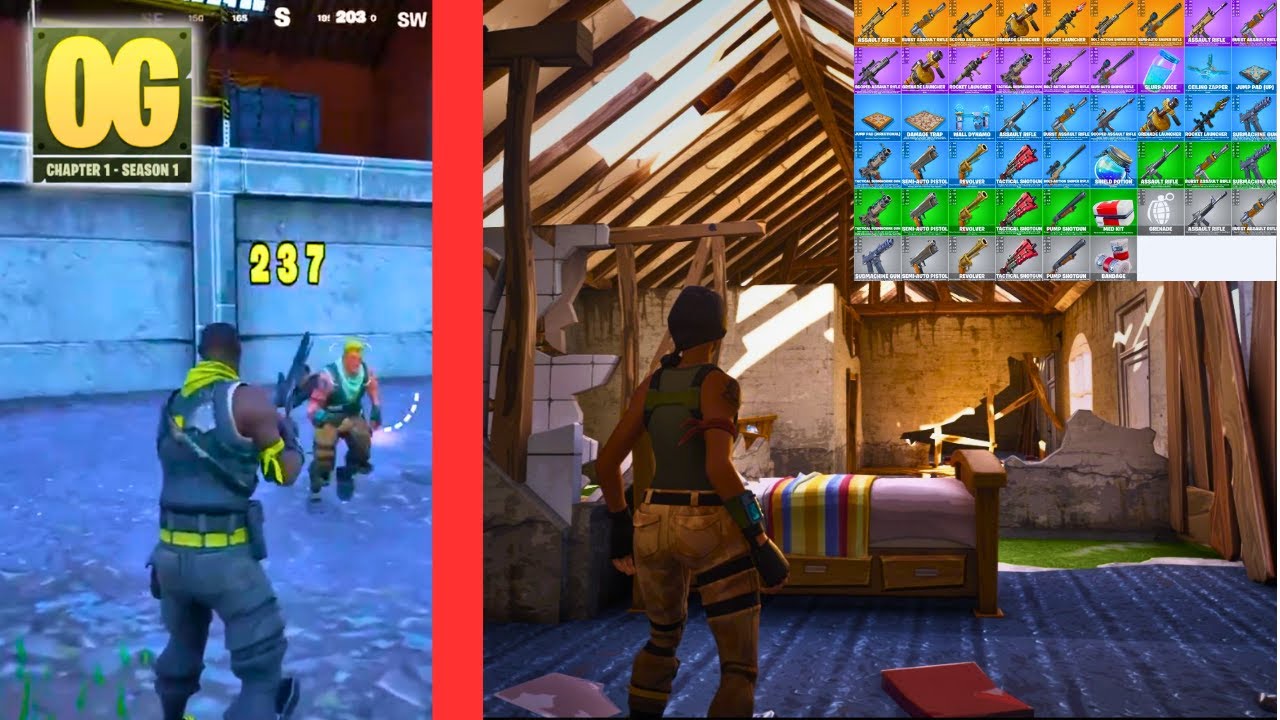 Fortnite OG Pump Shotgun Damage LEAKED! | NEW FORTNITE OG LEAKS - YouTube