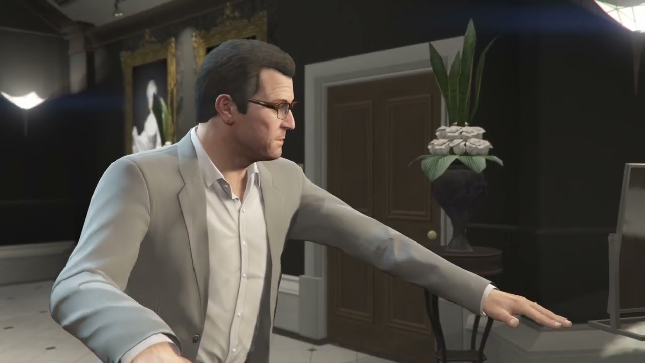 making plan for heist in jewelry shop with lester | Gta 5 - YouTube