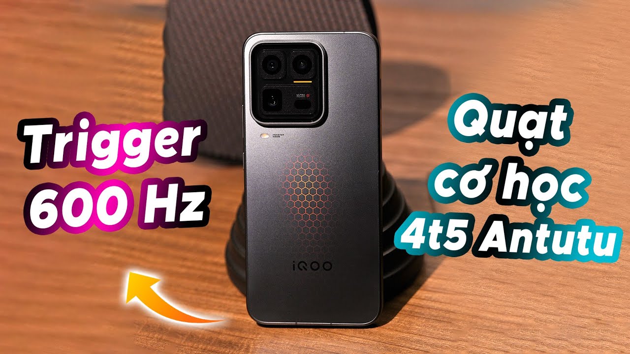 CHÍNH THỨC: iQOO 15 Ultra. Trigger 600Hz, Quạt cơ học, 4Tr5 Antutu 8 ...