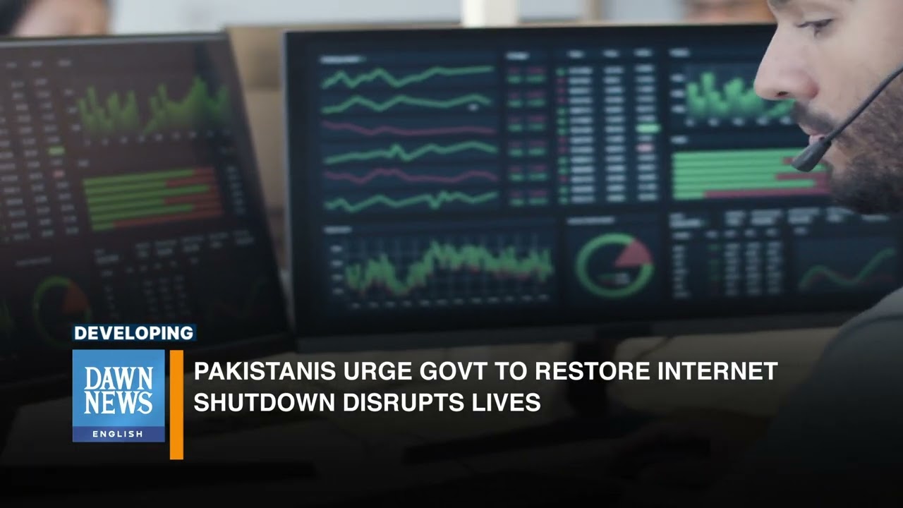 Pakistanis Urge Govt To Restore Internet As Shutdown Disrupts Lives ...