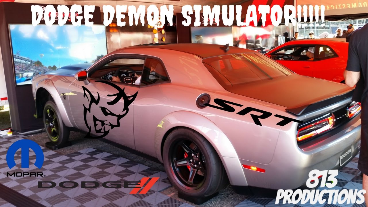 Dodge Demon Simulator! - YouTube