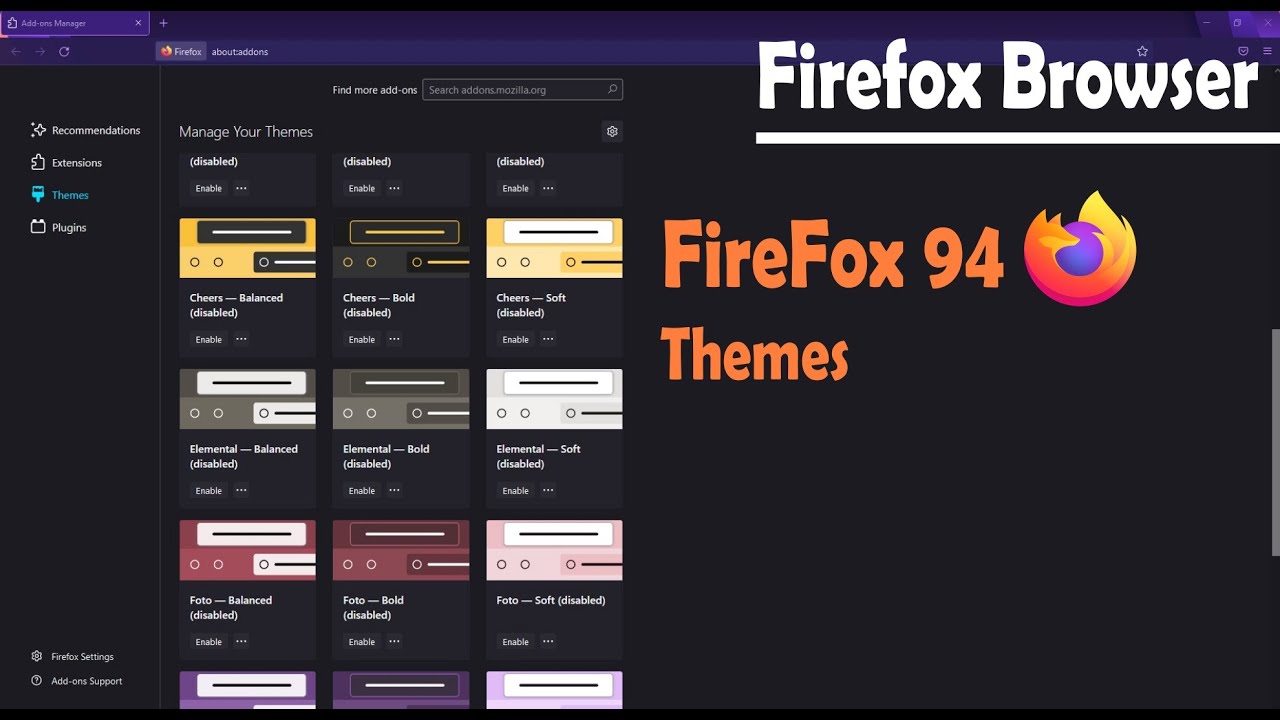 Browser Mozilla Firefox 94 Cara Mengganti Warna Tema Colorway. Indonesia - YouTube