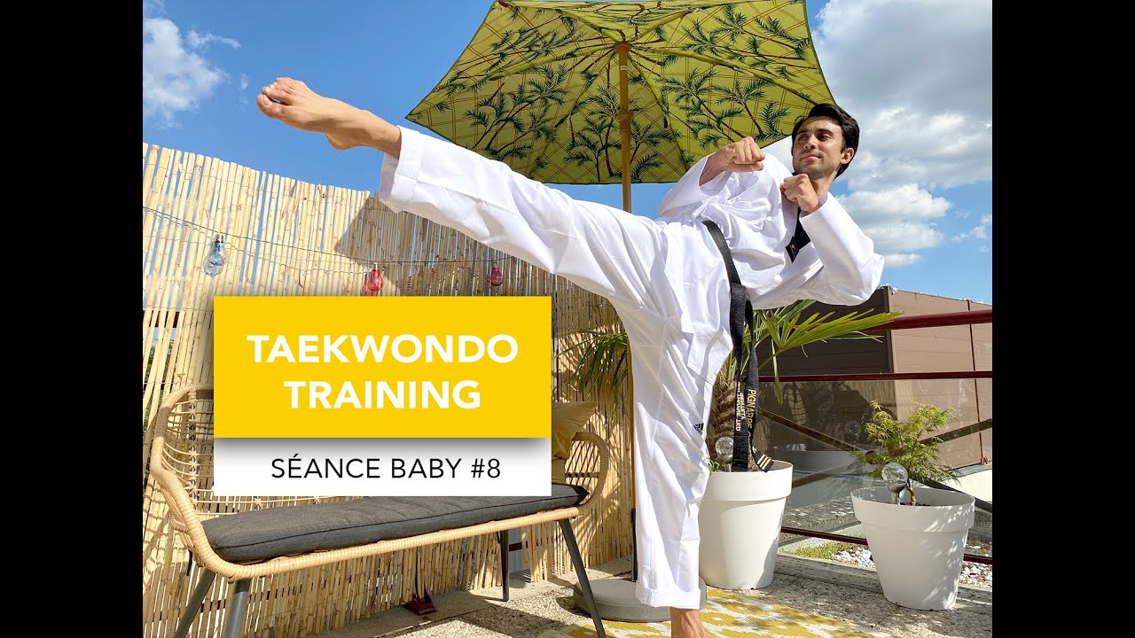 Taekwondo Training Baby #8 - YouTube