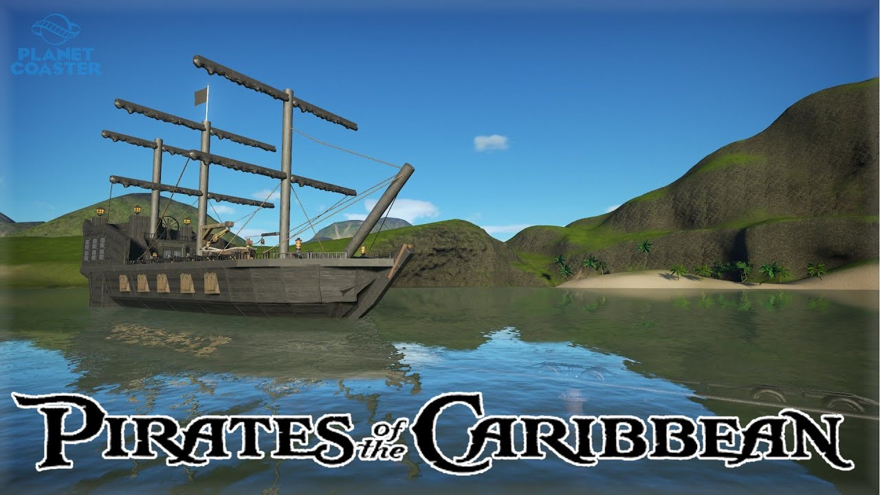 Pirates Of The Caribbean: Full Ride / Planet Coaster - YouTube