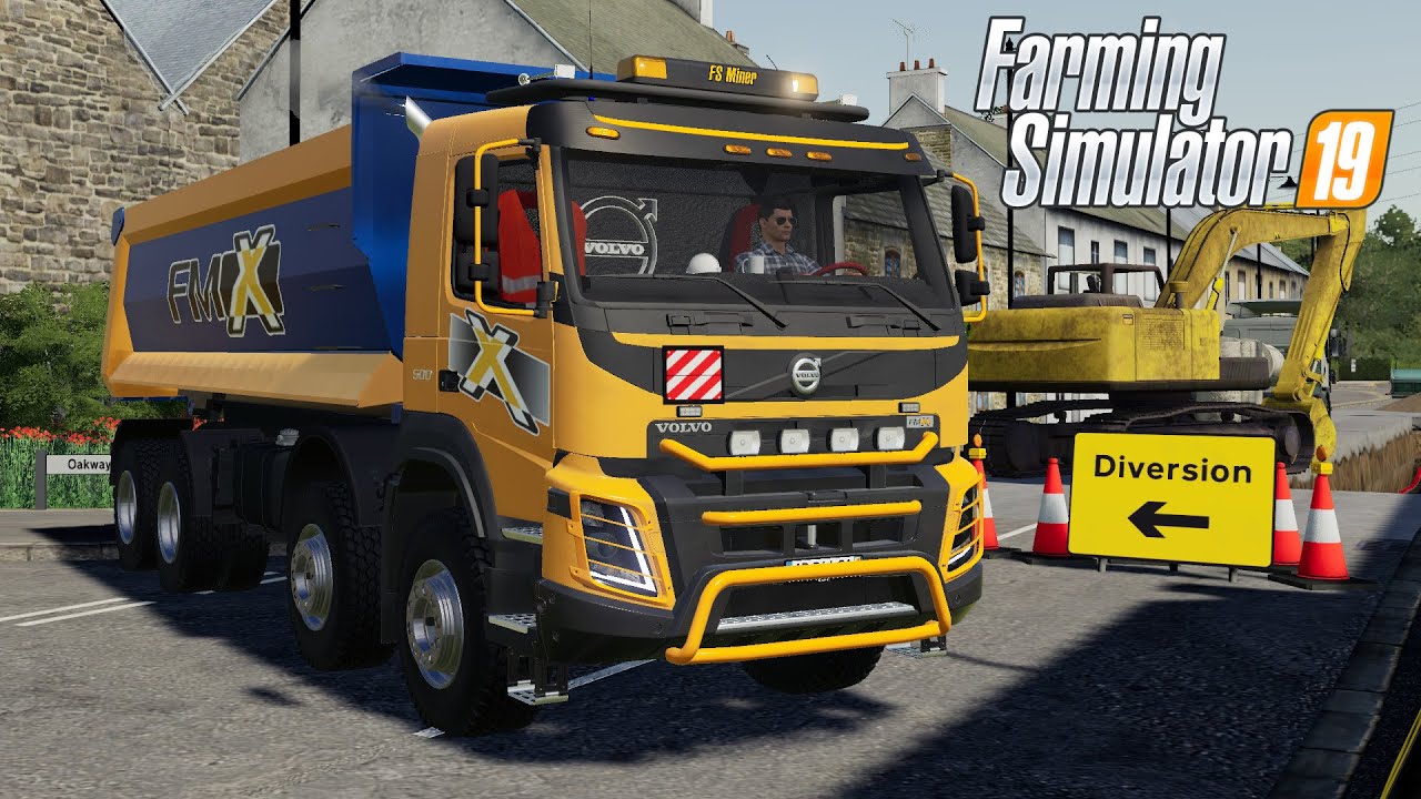 FS19 - VOLVO FMX 8x4 Tipper Truck - Farming Simulator 2019 Roleplay ...