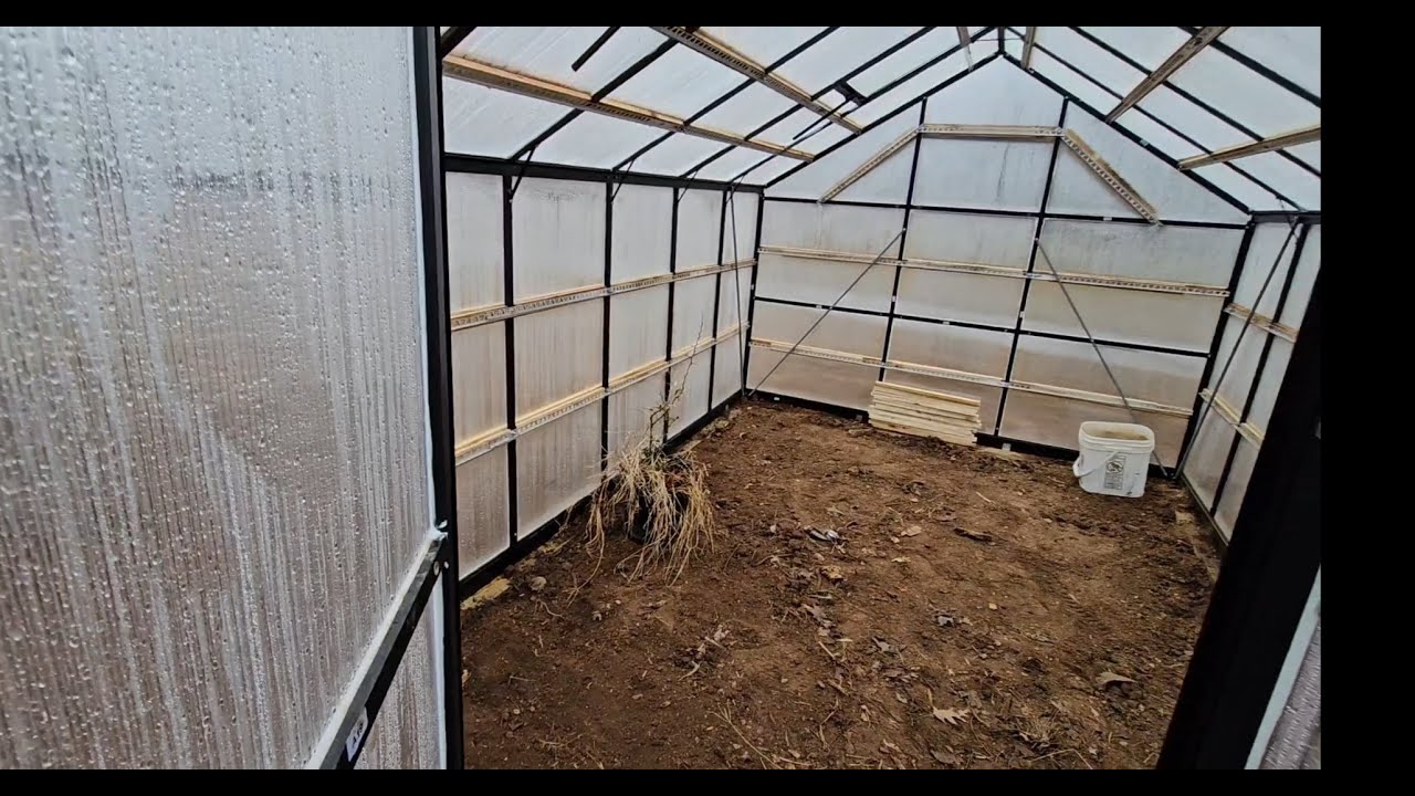 Modifications A Temu 8×12 Polycarbonate Greenhouse (Finished Greenhouse ...