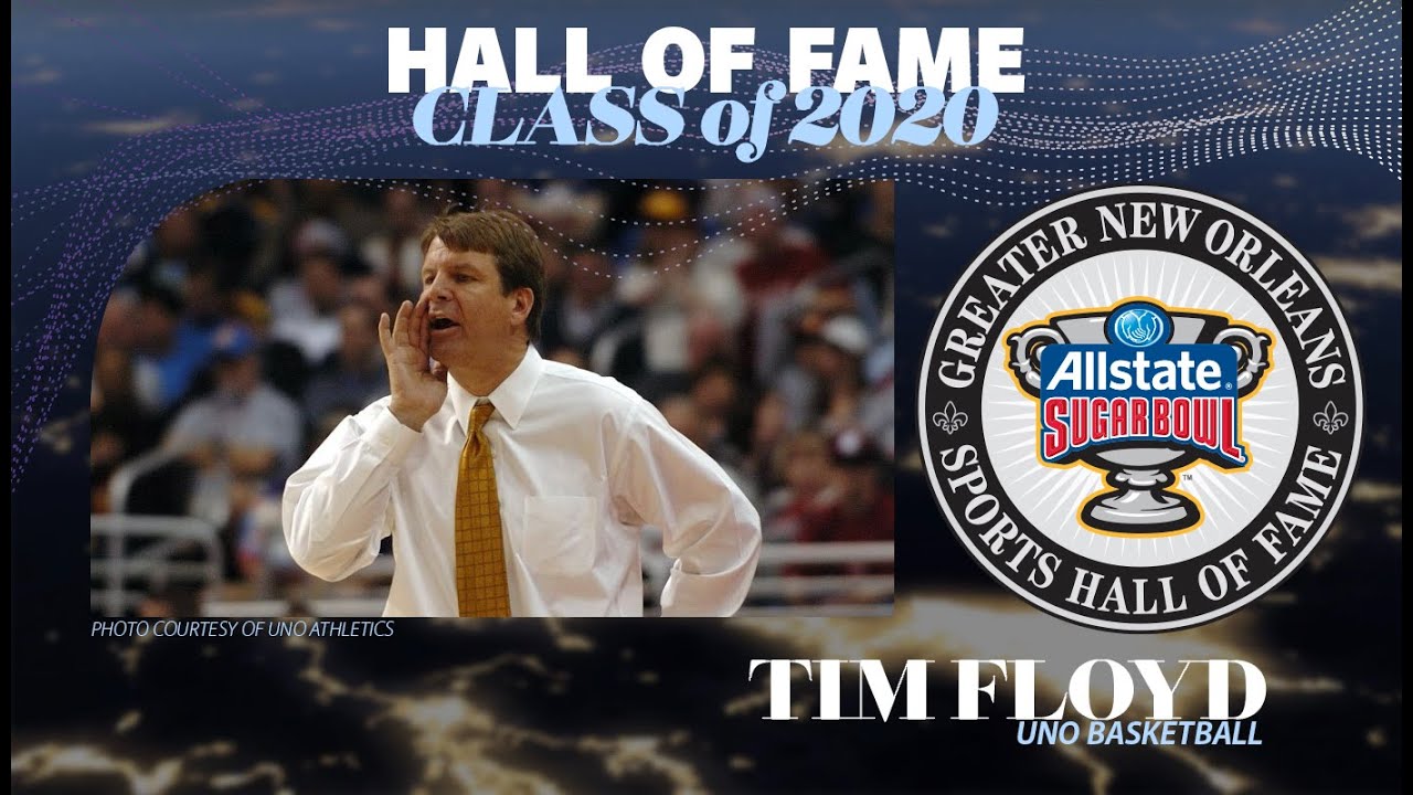 Tim Floyd - Greater New Orleans Sports Hall of Fame - YouTube