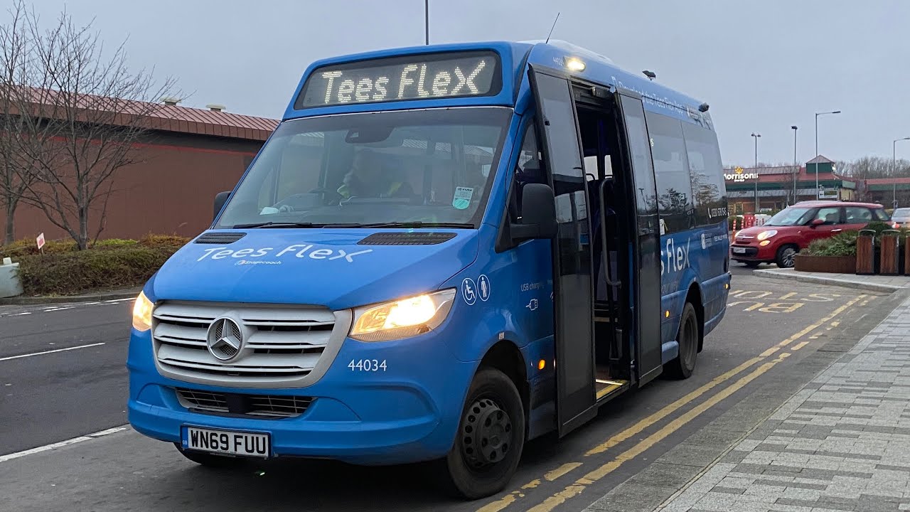 Stagecoach North East Mercades Benz EVM Cityline sprinter City 44034 ...